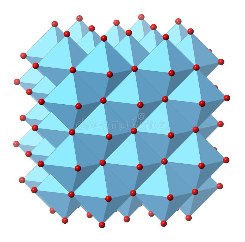 Calcium Oxide (CaO, Quicklime, Burnt Lime), Crystal Structure ...