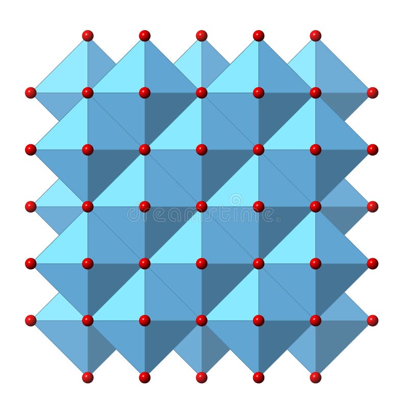 Calcium Oxide (CaO, Quicklime, Burnt Lime), Crystal Structure ...