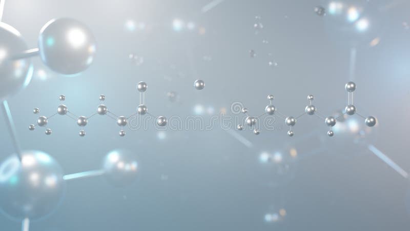 Calcium Sorbate Molecular Structure, 3d Model Molecule, Food ...