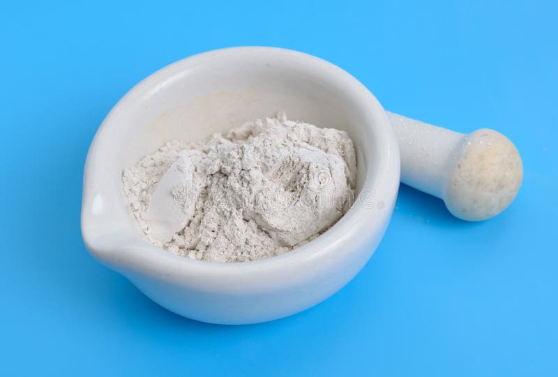 Calcium Sulfate or Calcium Sulphate Powder Stock Image - Image of ...