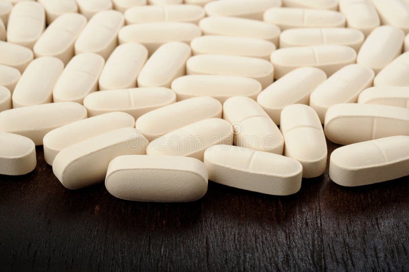 Calcium tablets stock photo. Image of healthy, heaped - 21010576