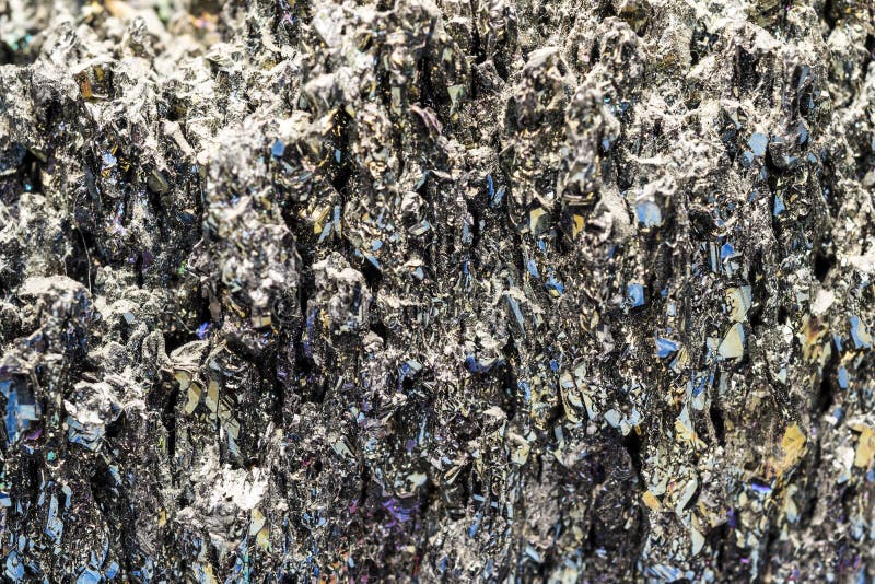 Calcopirite fotografia stock. Immagine di inorganico - 25314632