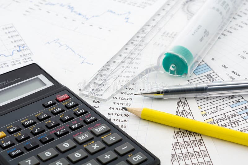 Accounting Mess stock image. Image of mathematics, accounting - 109093