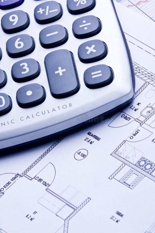 Calculate stock image. Image of pencil, real, print, engineer - 7071799