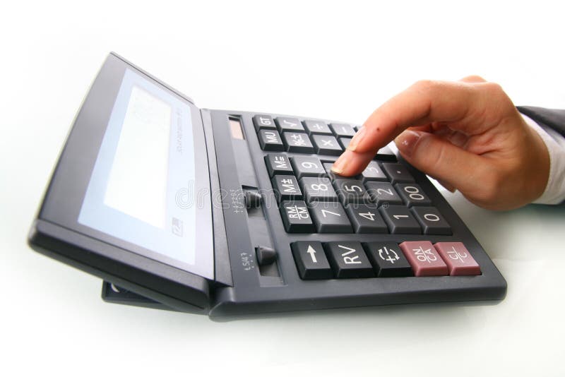 Calculator stock image. Image of management, accounting - 4586859