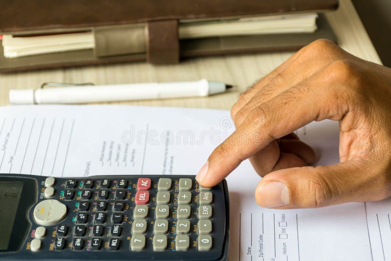 Calculate in business stock image. Image of calculate - 85097807