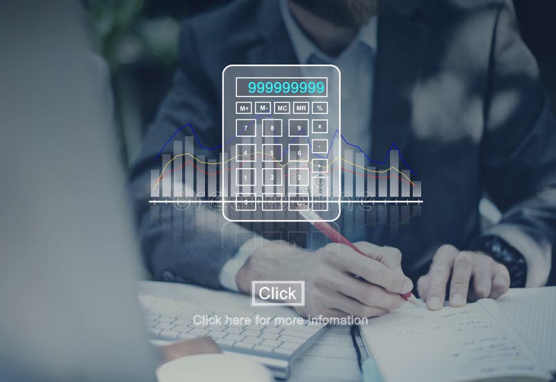 Calculate Calculator Count Finance Math Concept Stock Photo - Image of ...