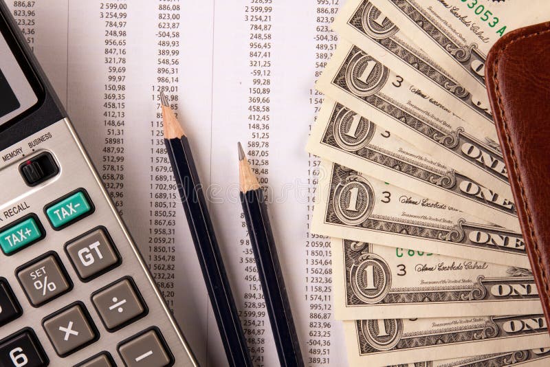 Calculating expenses stock image. Image of finance, expenses - 13214047