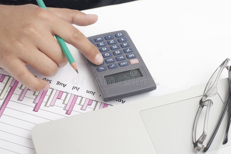 Calculating Business Data stock photo. Image of concepts - 34063784