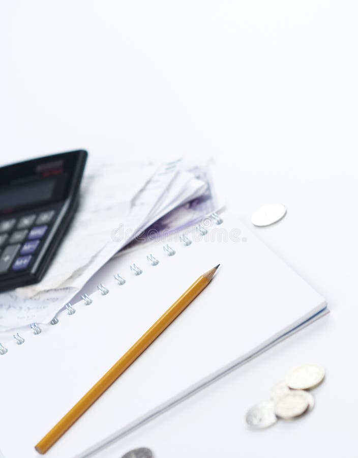 Calculating Expenses stock photo. Image of expense, calculation - 9778530