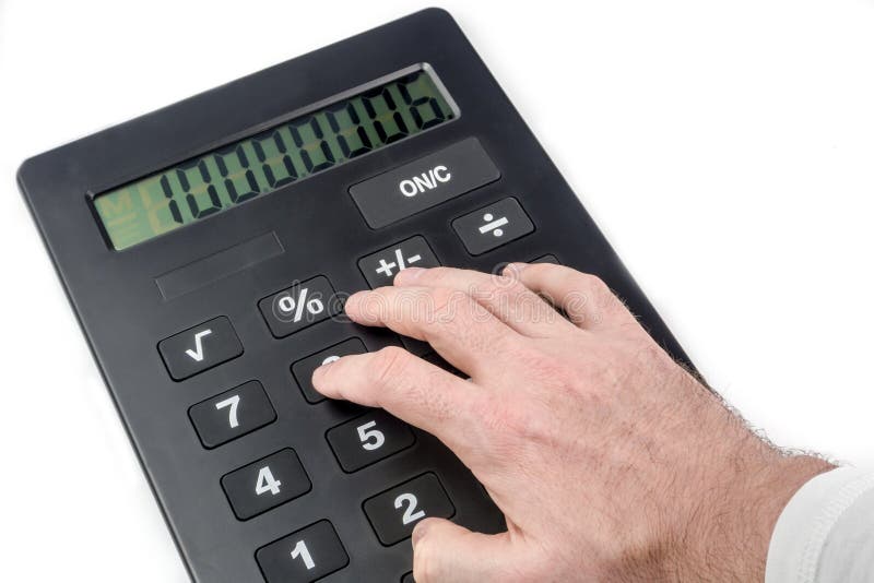 Calculating Future Numbers in Business Stock Photo - Image of calculate ...