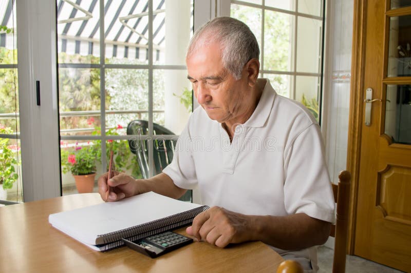 Grandfather Looking Coin Collection Stock Photos - Free & Royalty-Free ...