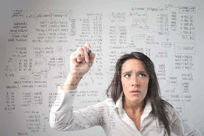 Calculation stock image. Image of calculate, doubt, intelligence - 18920237