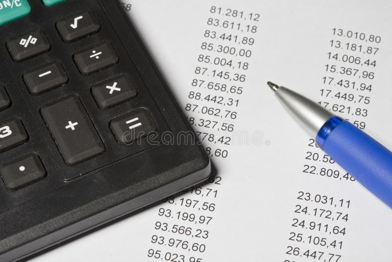 Calculation stock photo. Image of pension, computers - 22578352