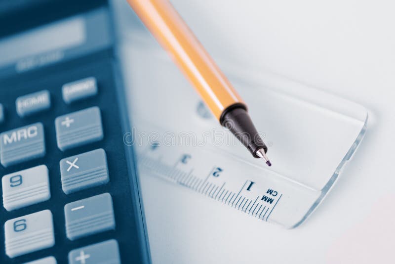 Calculation stock image. Image of plan, math, office, planning - 689849