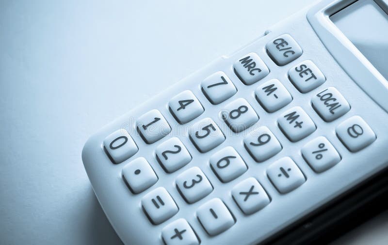 Calculator stock photo. Image of accounting, calculus, decimal - 164710