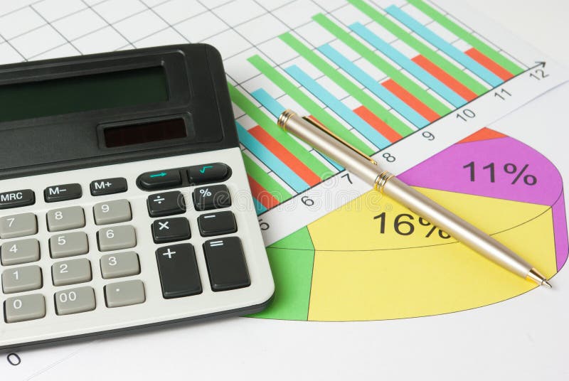 Calculation and Analysis of Graphs Stock Photo - Image of calculations ...
