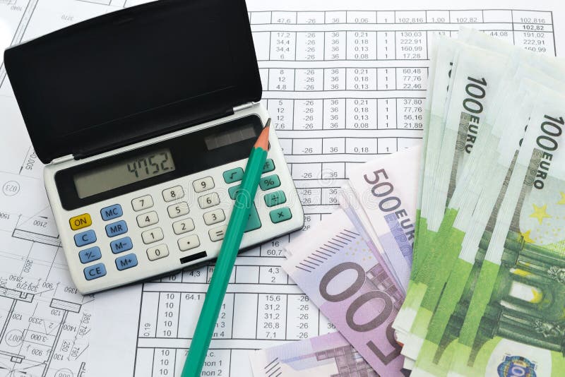 Money Calculations stock photo. Image of calculations - 4214934
