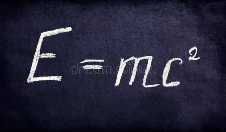 Calculation in Physics in Retro Style. Stock Photo - Image of equation ...