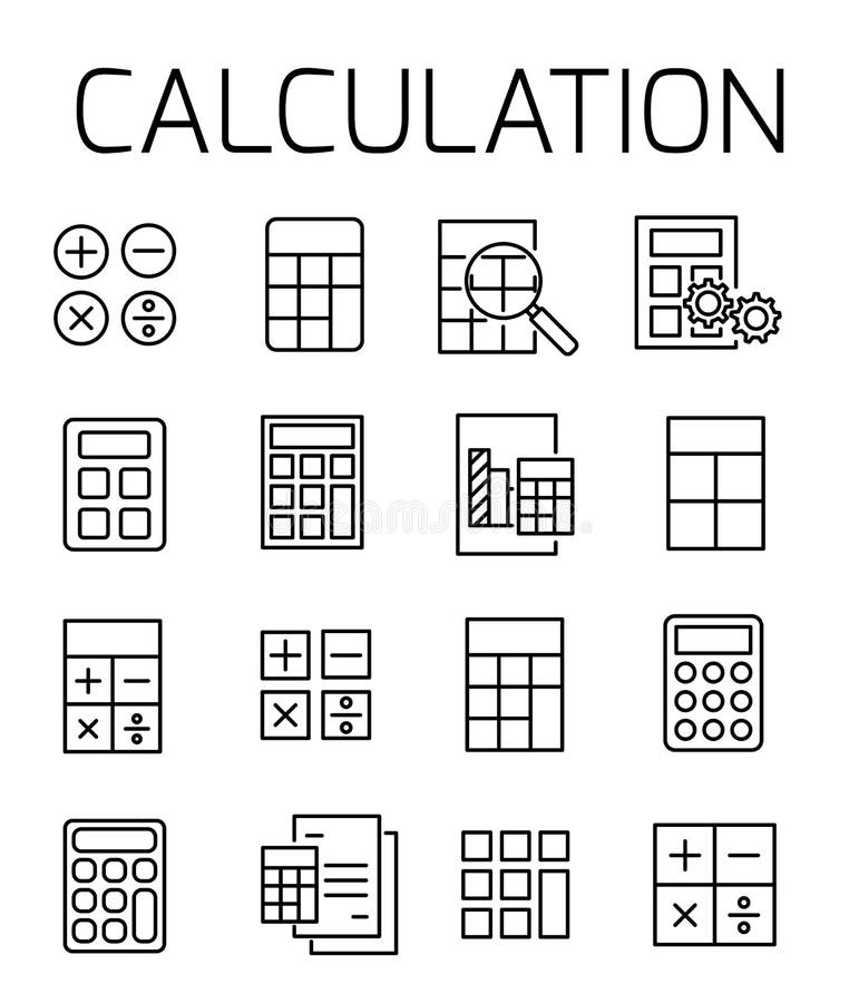Math Related Symbols Stock Illustrations – 172 Math Related Symbols ...