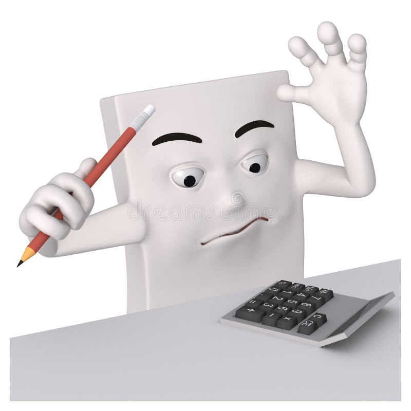 Calculations stock illustration. Illustration of background - 38188282
