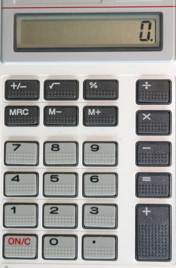 Calculator stock photo. Image of numbers, minus, devices - 11368