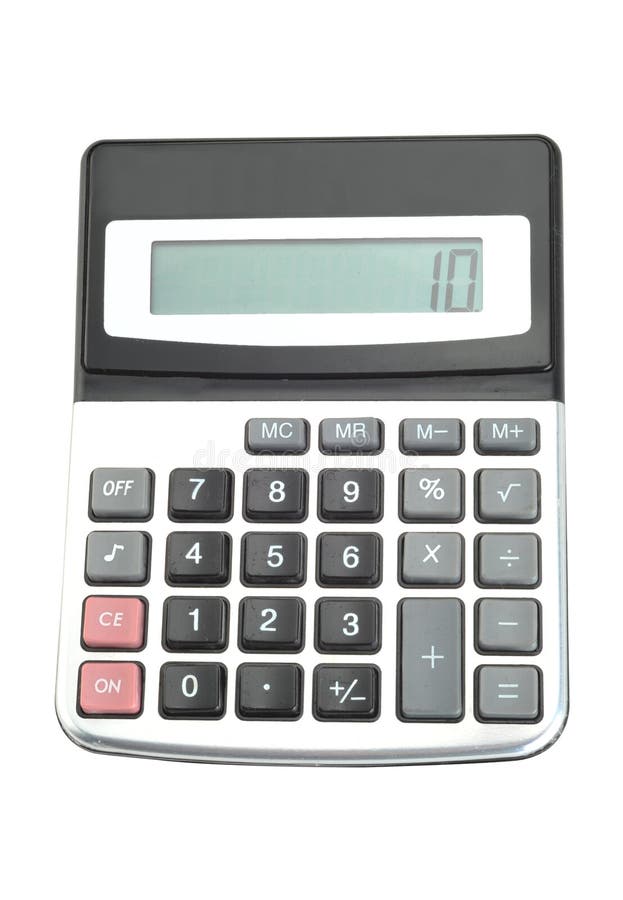 Calculator stock image. Image of plan, business, macro - 3024973