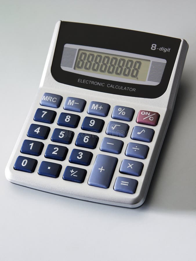 Calculator stock foto. Image of voorwerp, technologie - 12951230