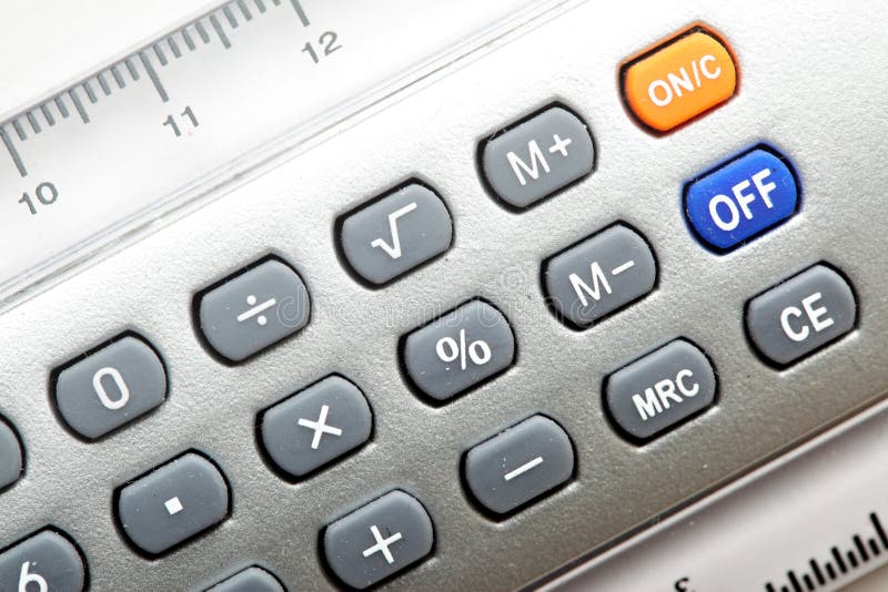 Calculator stock image. Image of math, business, calculator - 13798119