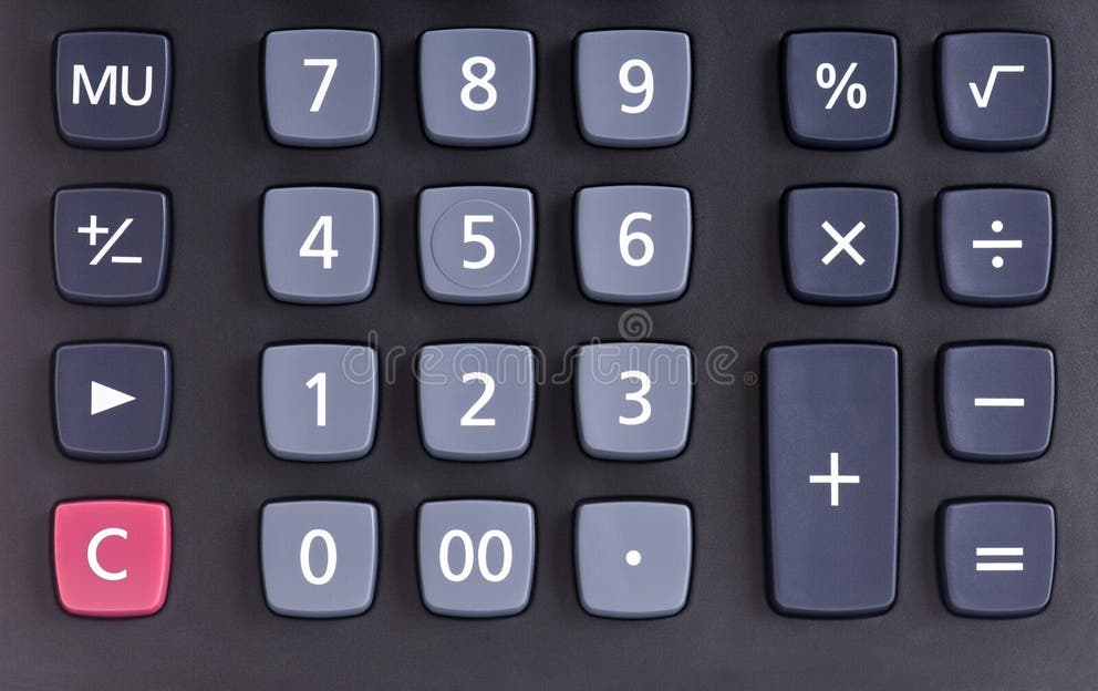 Calculator stock photo. Image of divide, percentage, electronics - 16846398