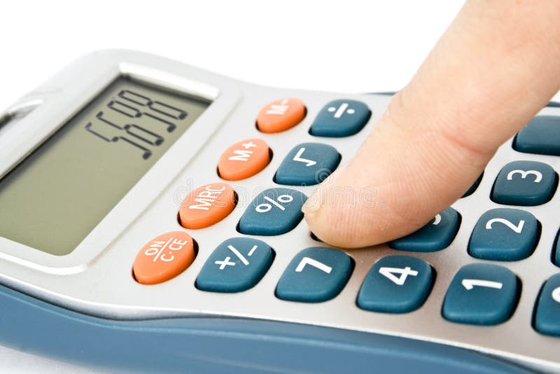 Using Calculator stock photo. Image of financial, business - 8335414