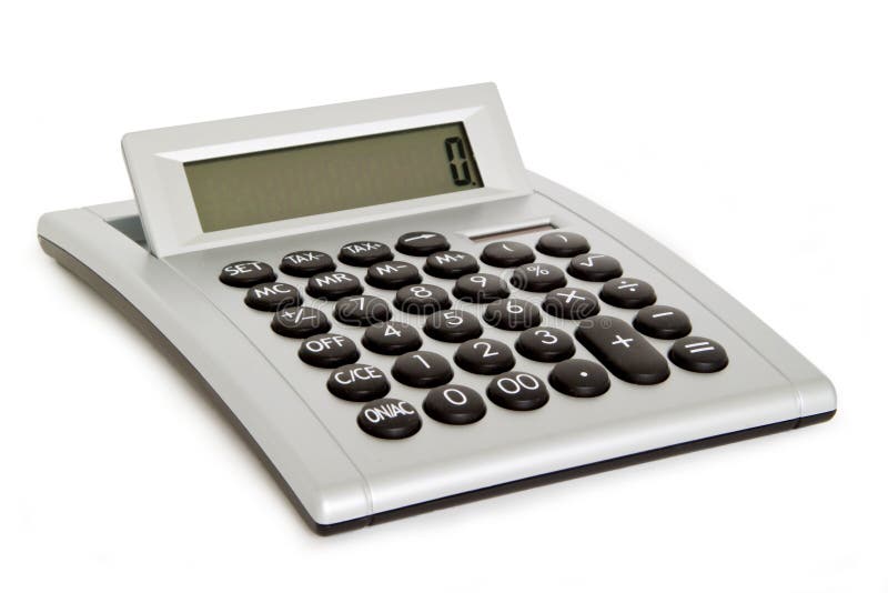 Old-Fashioned Calculator stock photo. Image of colour - 7729576