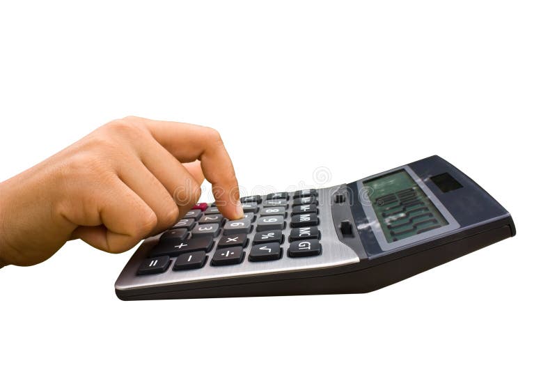 Calculator stock photo. Image of calculating, accounting - 20692702
