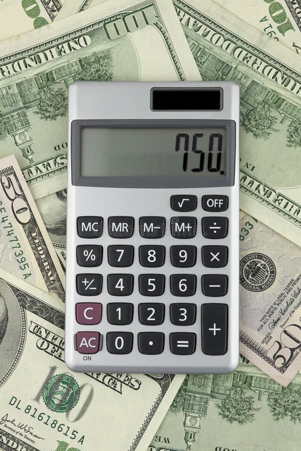 Calculator stock image. Image of money, calculator, profit - 23694043