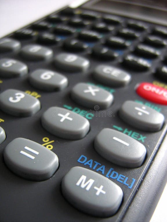 Calculator stock image. Image of buttons, equal, exploration - 2878541