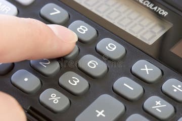 Calculator stock photo. Image of buttons, button, numbers - 478106