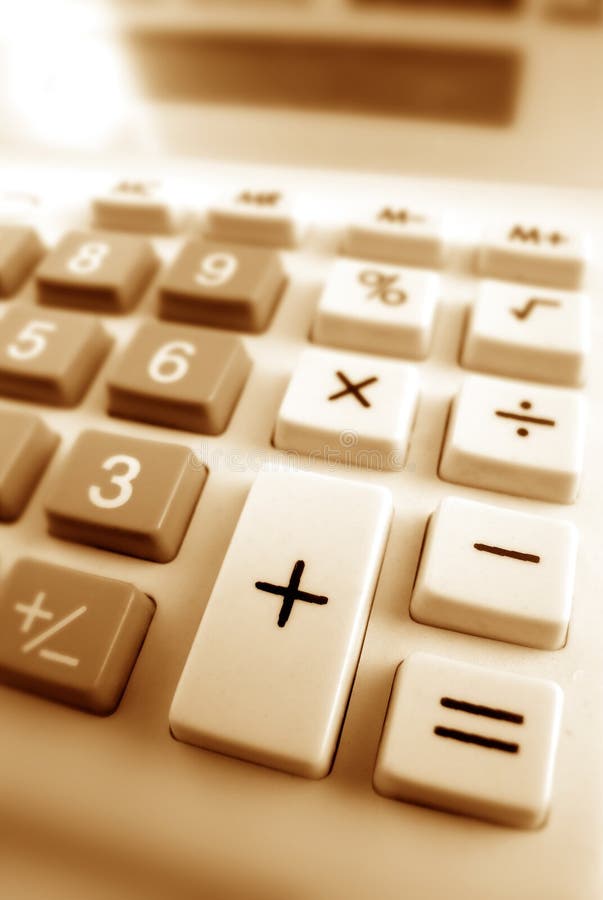 Calculator stock photo. Image of division, digital, sign - 11115900