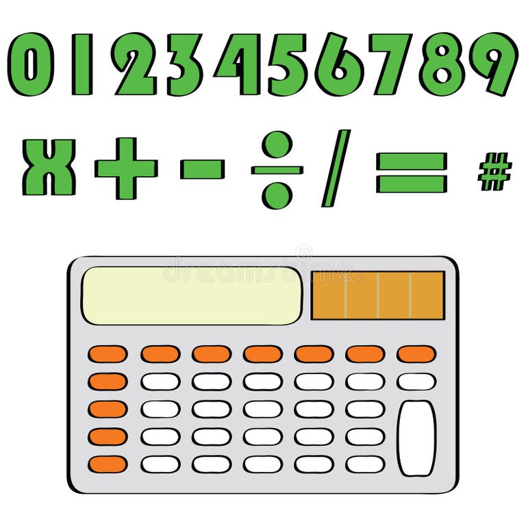 Scientific Calculator Stock Illustrations – 2,033 Scientific Calculator ...