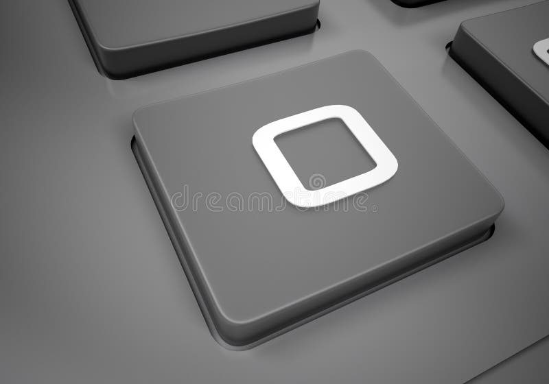 Calculator button stock illustration. Illustration of start - 54498438