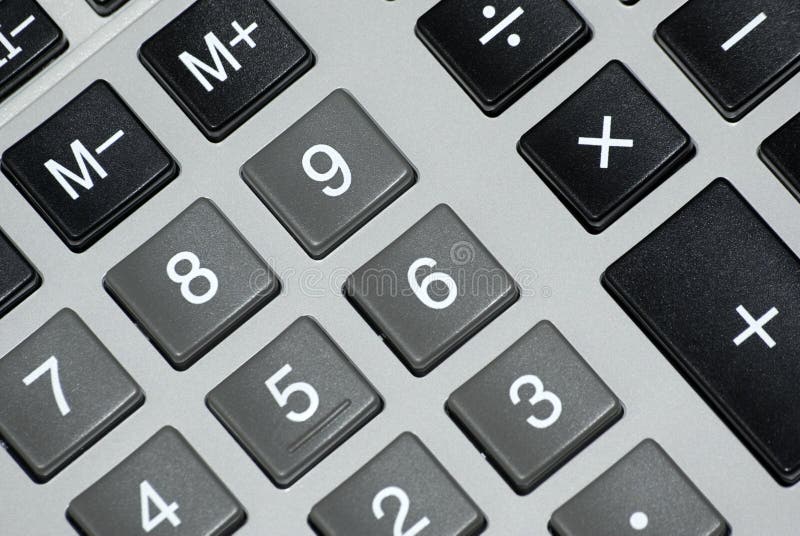 Calculator Buttons. Picture Image: 6470874