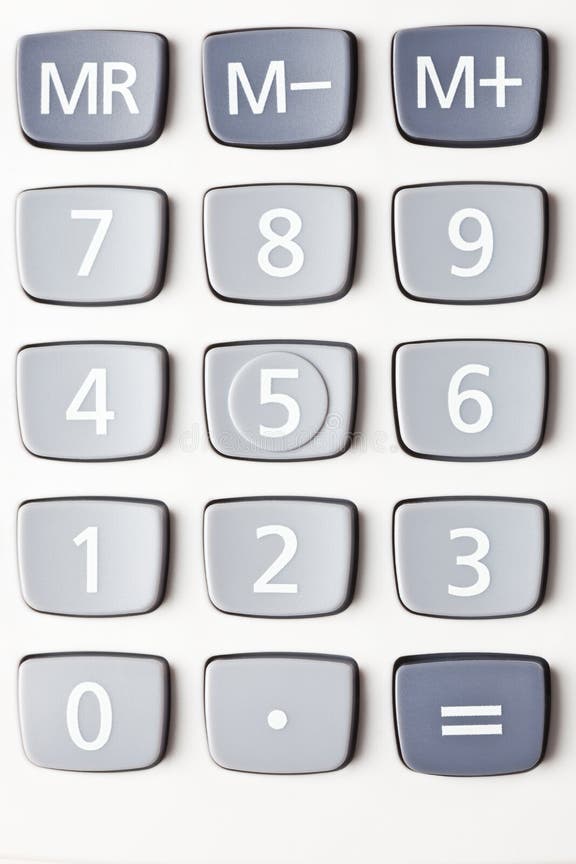 Calculator buttons stock image. Image of internet, business - 7824037