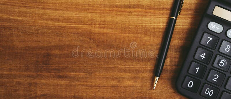 Calculator for Calculating Project Cost Budget Stock Image - Image of ...