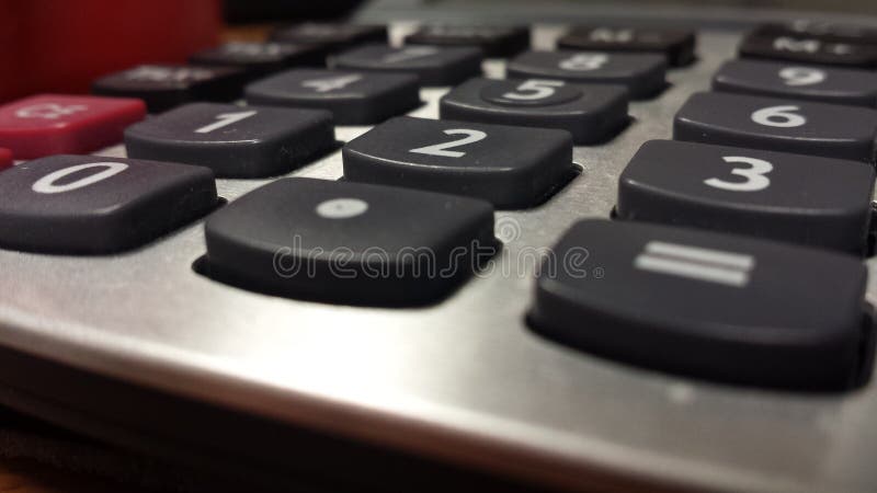 Calculator stock image. Image of calculator, buttons - 43629195