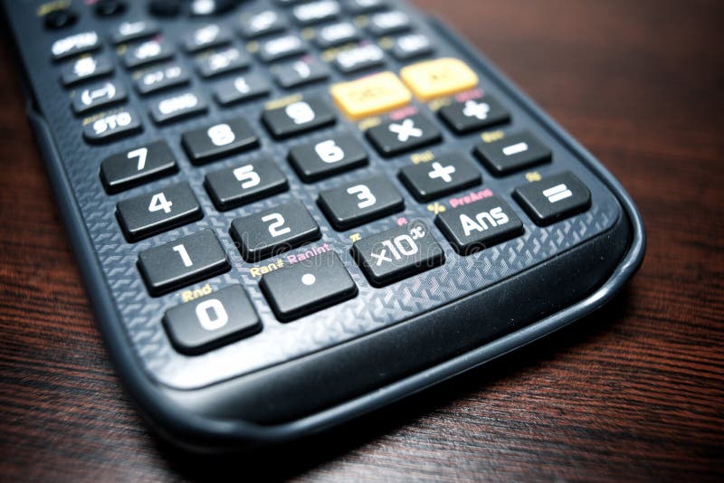 Calculator close up stock image. Image of digital, electronic - 164547975