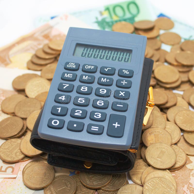 Money on calculator stock photo. Image of banking, finance - 143178