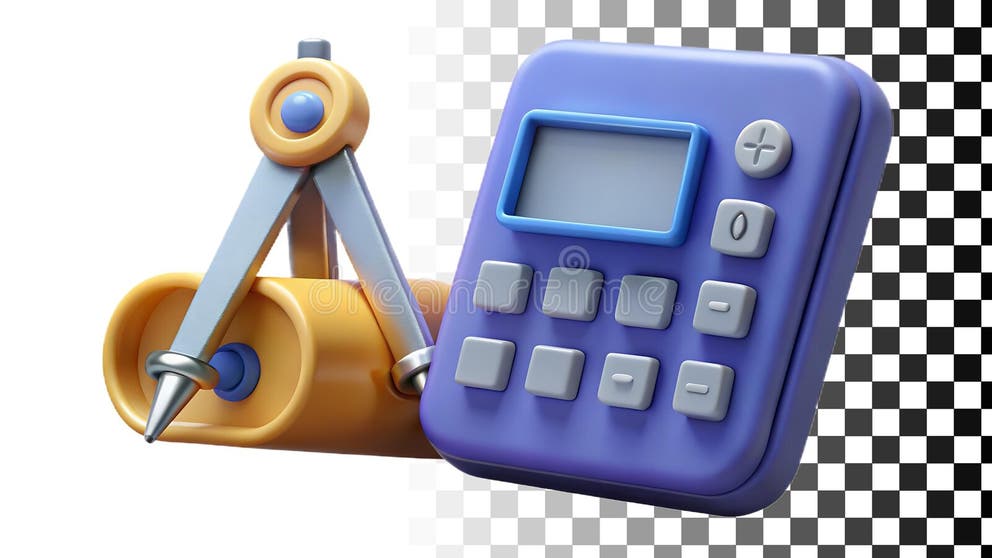 Calculator and Compass, Math Tools, Calculation Device, Geometry Tools ...