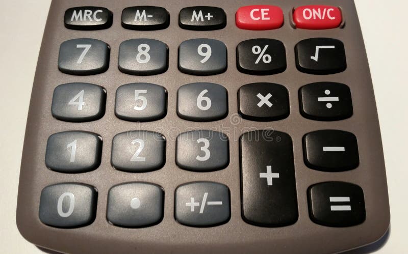 Calculator stock image. Image of rate, five, eight, financial - 48659681