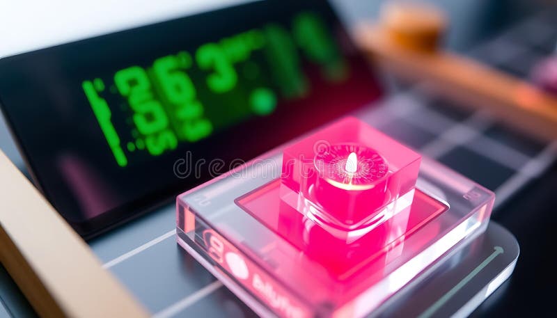 Calculator with Digital Display, Showcasing Financial Tools and ...