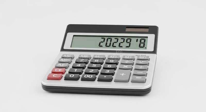 Calculator Displaying 202298 a Modern Calculator Displays the Number ...