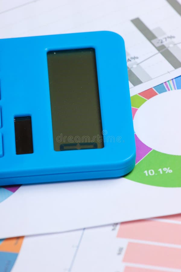Calculator stock photo. Image of graph, number, profit - 236369996